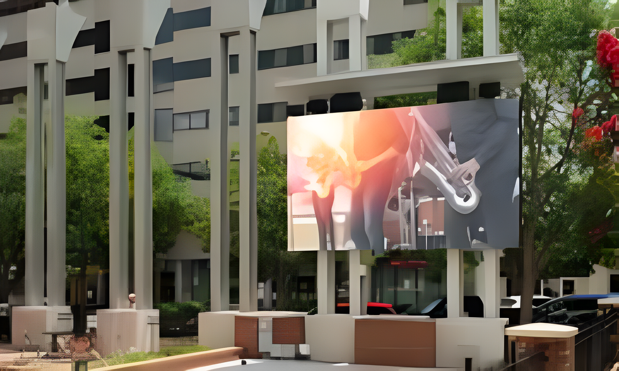 Outdoor LED Digital Display Screen Dubai | Custom LED